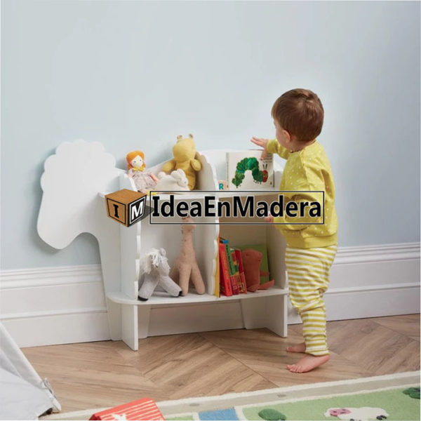 Librero Infantil Mod. LA1 – Idea En Madera