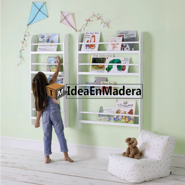 Librero en Pared Mod. LP1 – Idea En Madera